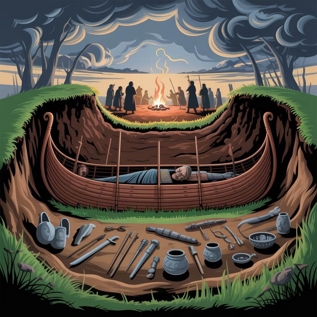 Norse Burial Customs: Viking Age Rituals